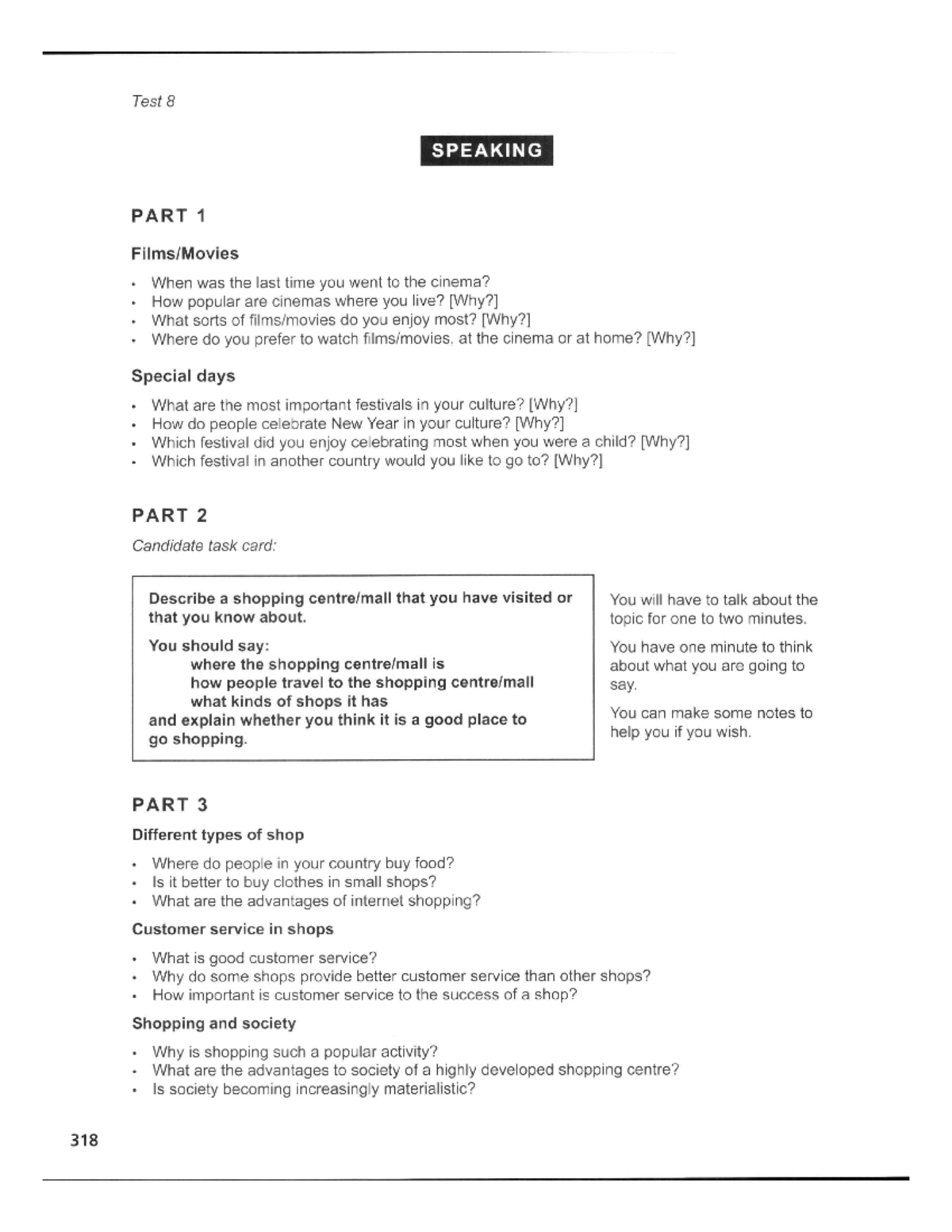 Sample speaking - ielts - Studocu