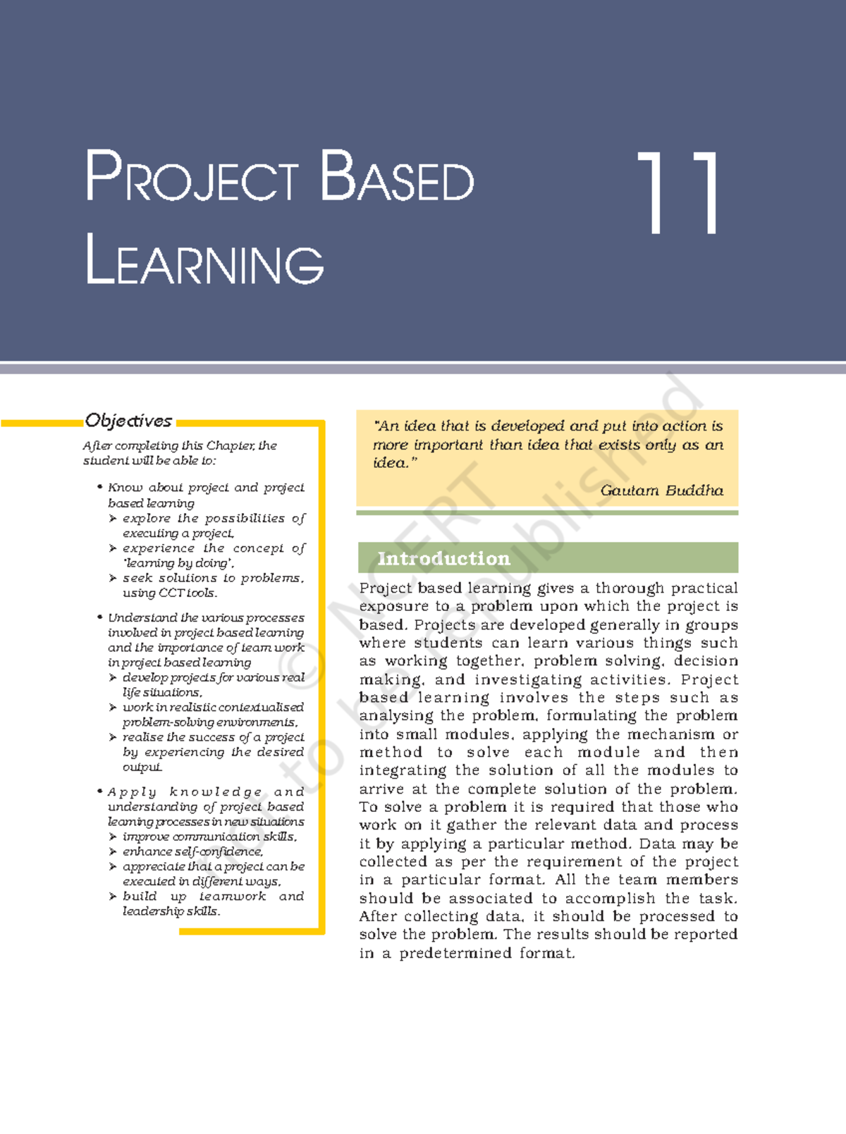 Kect203 - PROJECT BASED LEARNING Project based learning gives a ...