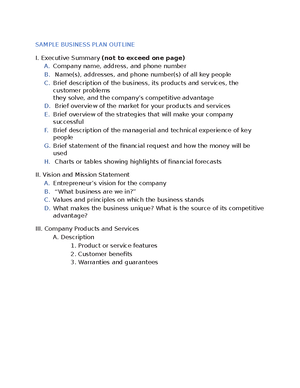 Restaurant business plan - bplans/sample_business_plans.php 1 ...