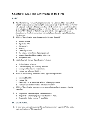 Tutorial 4 Solutions - exercise - Investments and Portfolio Management ...