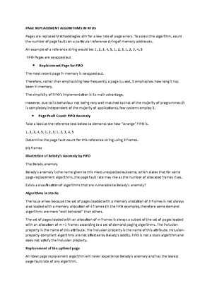 Thrashing & Working SET Model IN RTOS - THRASHING & WORKING SET MODEL IN RTOS Thrashing is a ...