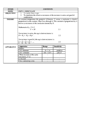 CHAPTER 3 (SEM 2 SP025) - Physics - Studocu
