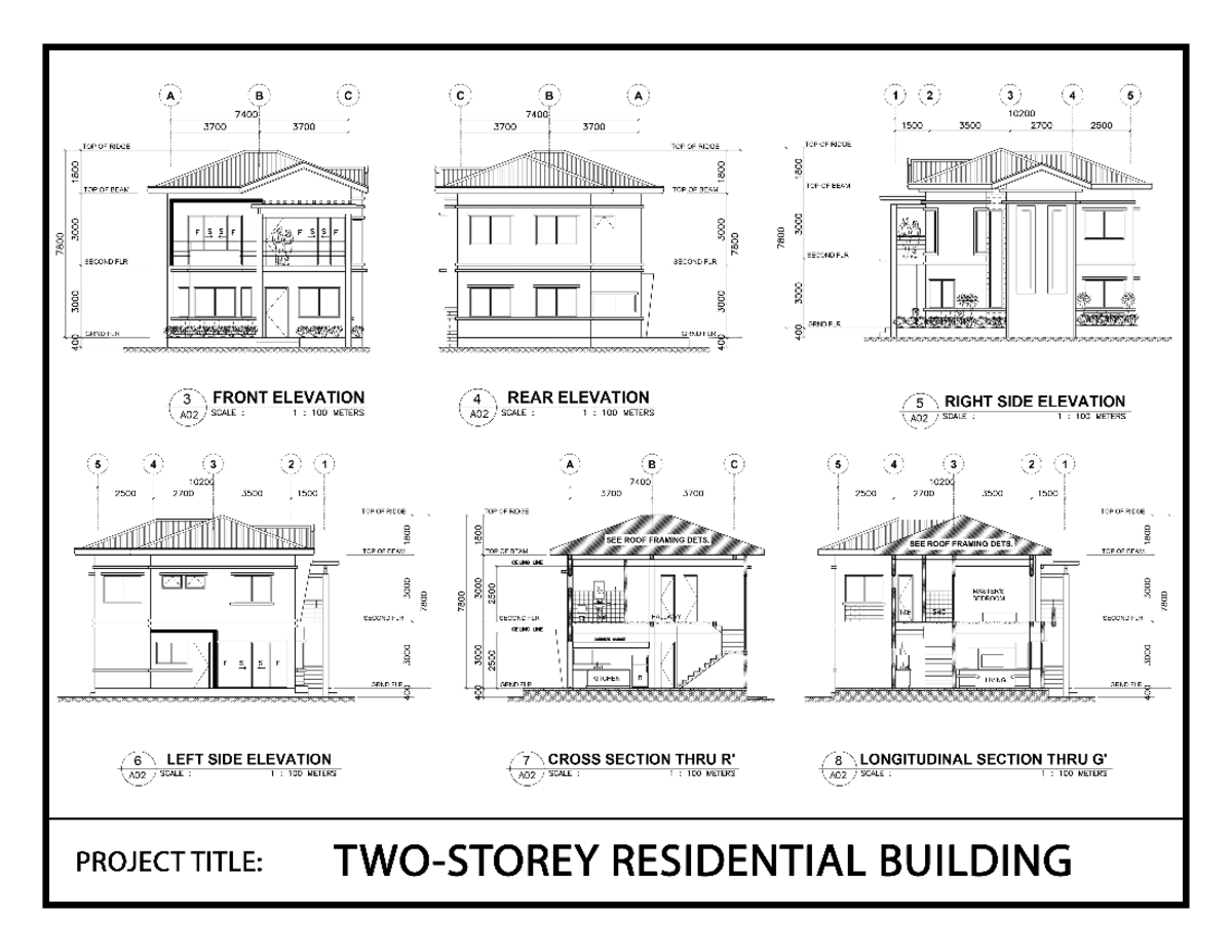 Elevation - PROJECT PLAN SAMPLE - Engineering - Studocu