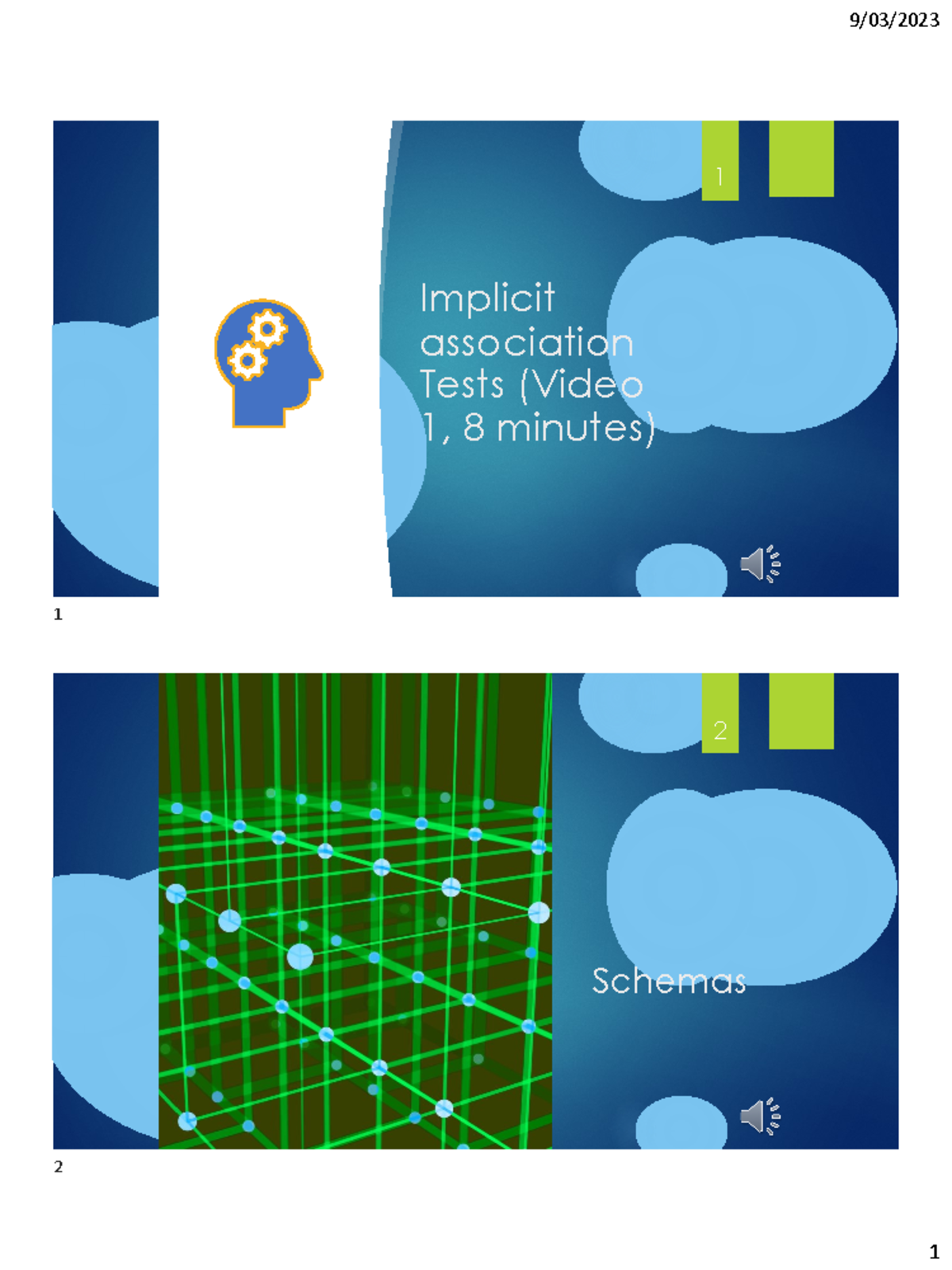 IAT lab 2023 Full slides - Implicit association Tests (Video 1, 8 ...