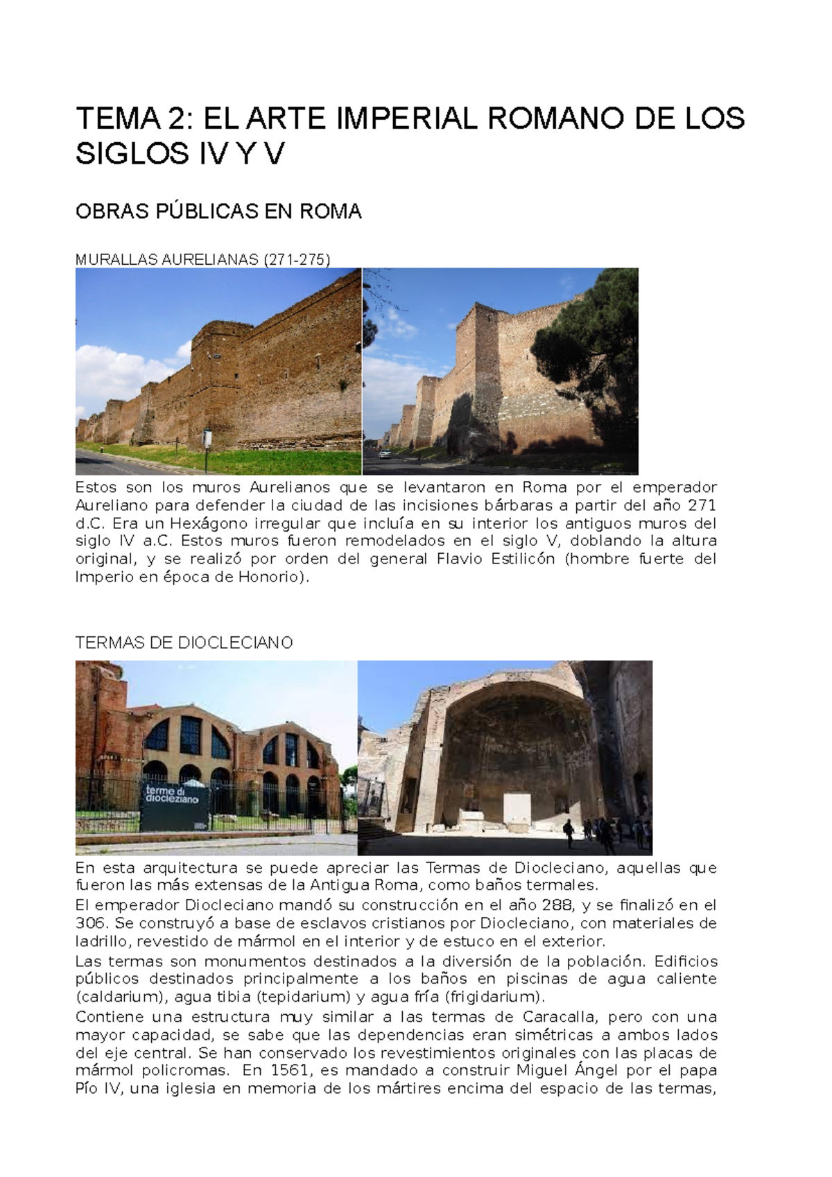 Imagenes Tardía tema 2 - TEMA 2: EL ARTE IMPERIAL ROMANO DE LOS SIGLOS ...