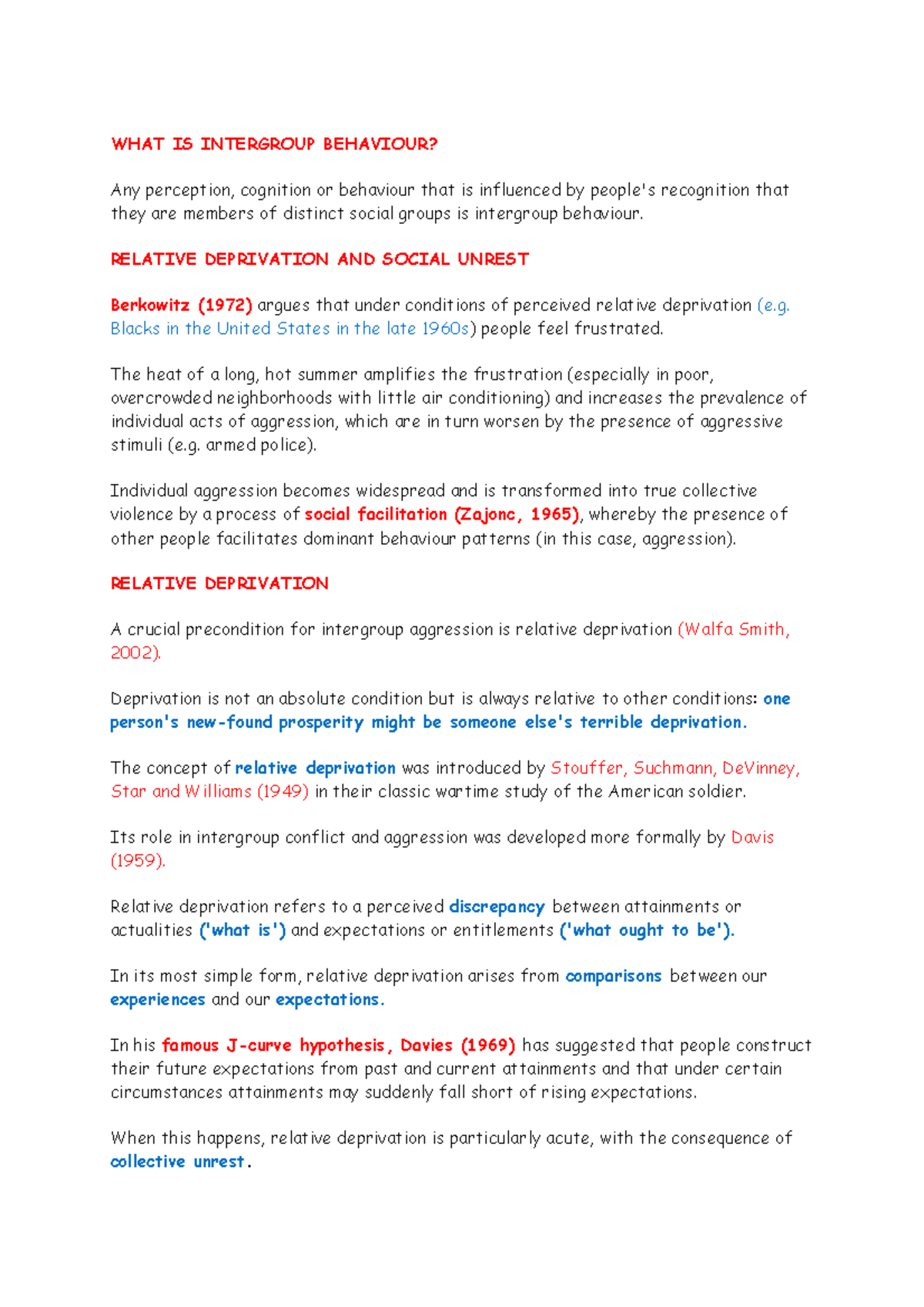 WHAT IS Intergroup Behaviour - WHAT IS INTERGROUP BEHAVIOUR? Any ...