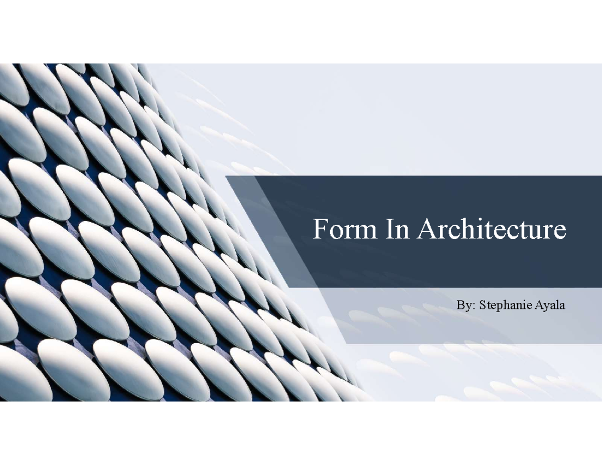 Form of Architecture - N/A - Form In ArchitectureForm In Architecture ...