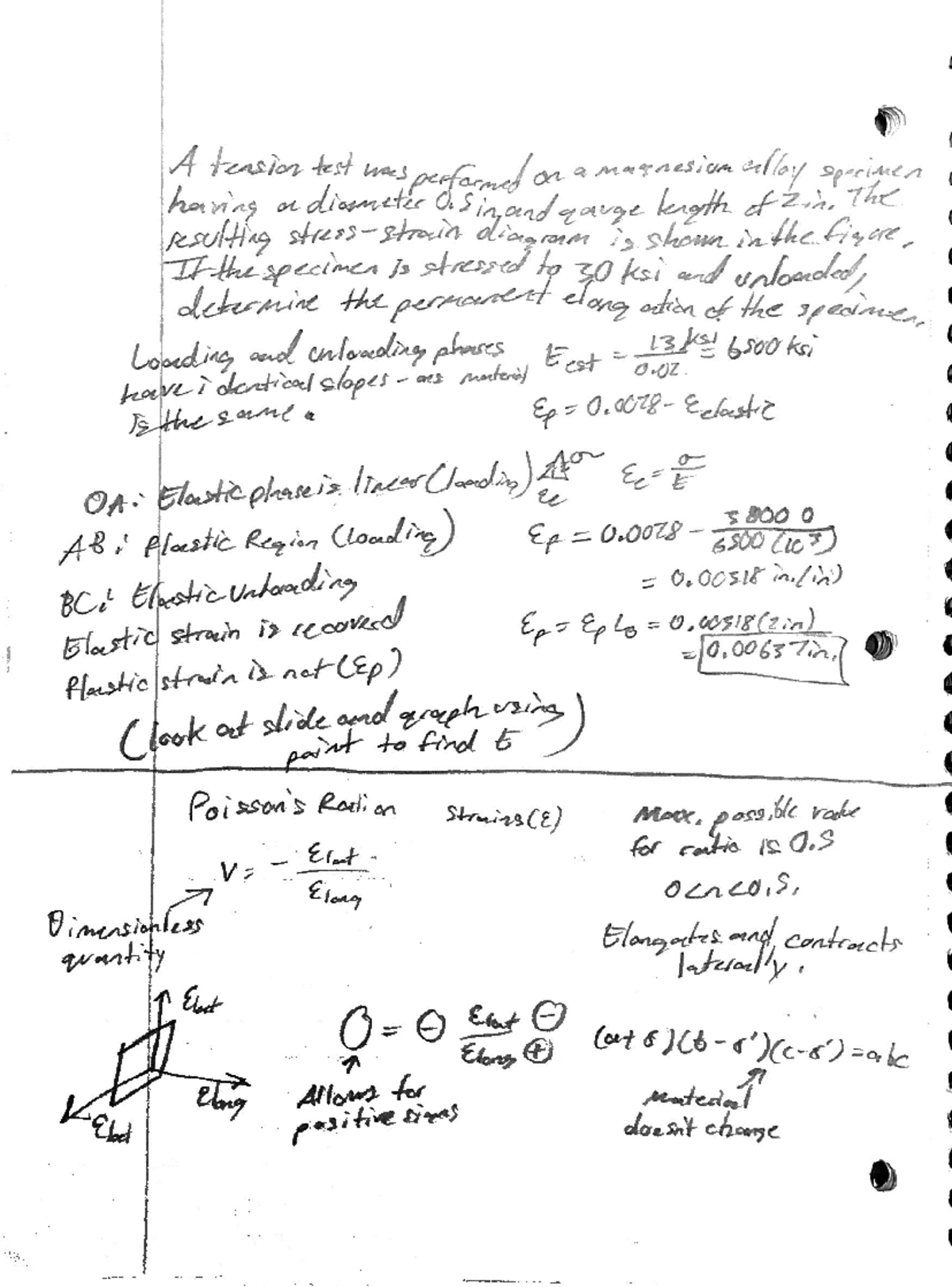 SOM Notes 6 - EGN 3331 - Studocu