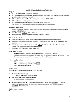 799 AID 01-2019 RBT Supervision Module 7 Discussion Guide - 1 Module 7 ...