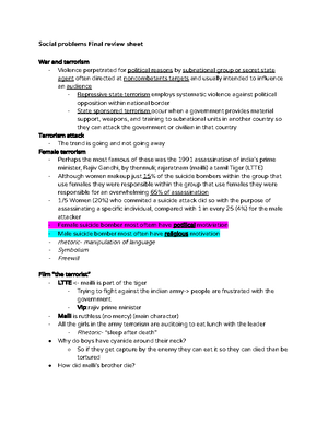 Social Problems Chapter 1 – different ways to define - Social Problems ...