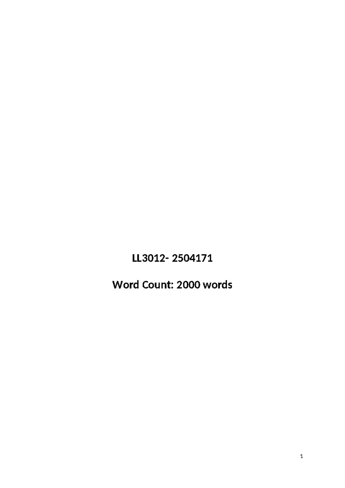 LL3012-2504171 - Skeleton Argument - LL3012- 2504171 Word Count: 2000 ...