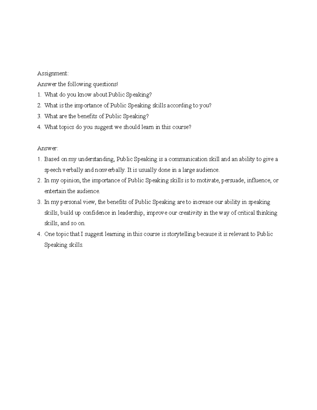 Question Answer Material Public Speaking Date Thursday 5 August question-answer-material-public-speaking-date-thursday-5-august