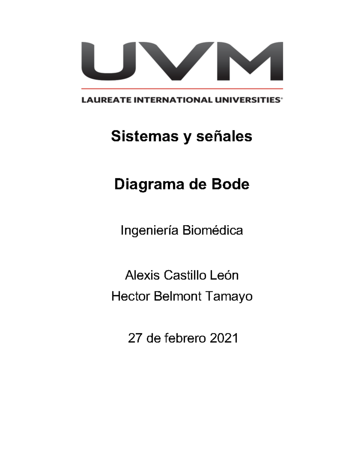 Diagrama de bode T3 - Sistemas y señales Diagrama de Bode Ingeniería ...