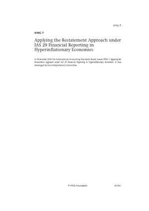 Ifric 14 - None - IFRIC 14 IAS 19—The Limit on a Defined Benefit Asset ...