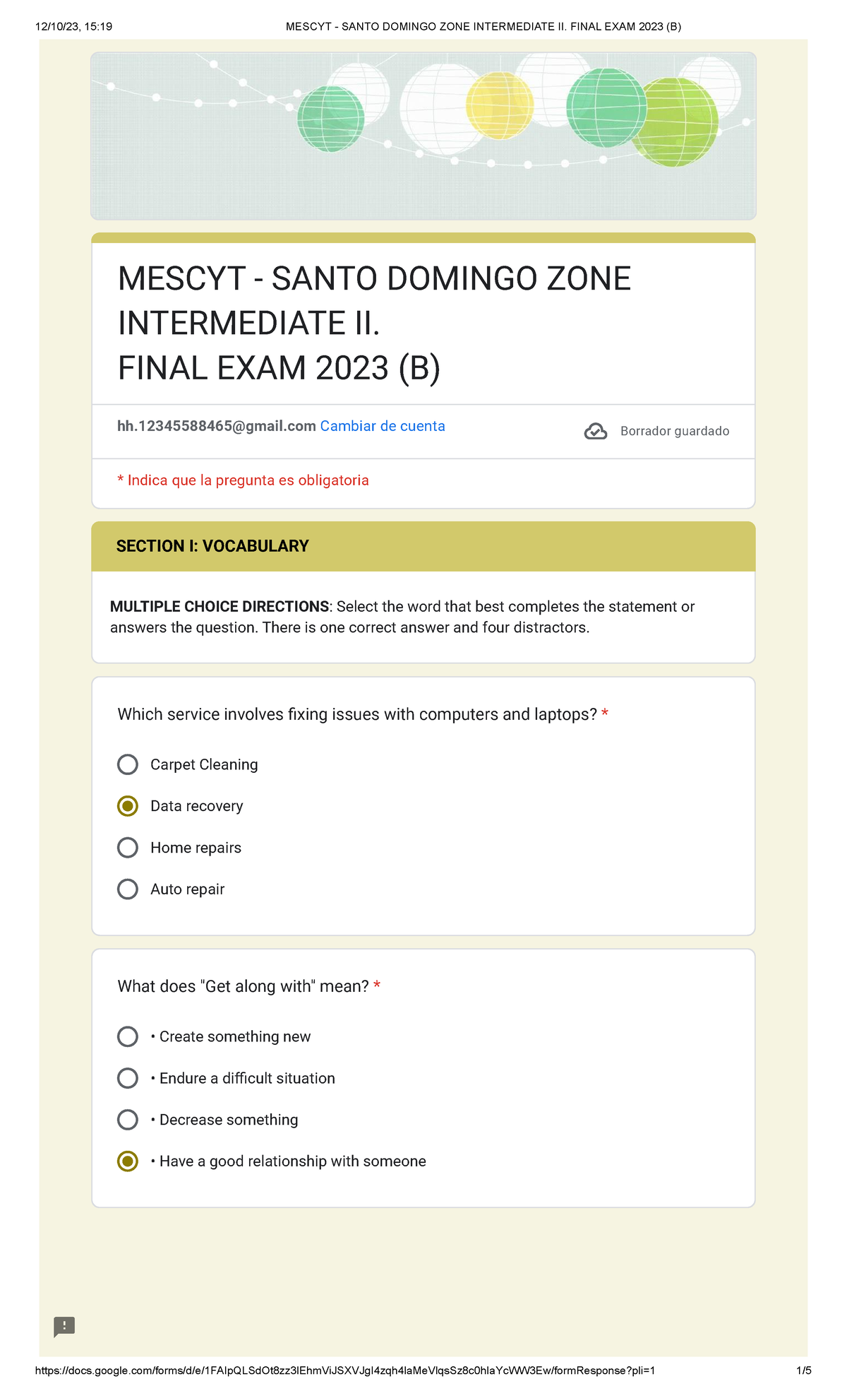 1 2 3 4 5 6 7 8 9 merged (1) removed - SECTION I: VOCABULARY MULTIPLE ...