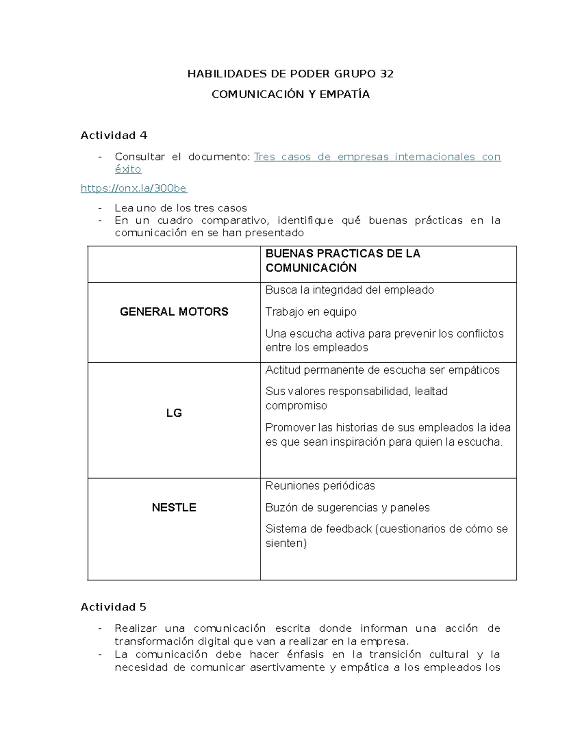 HP G32 Actividades 22052024 - HABILIDADES DE PODER GRUPO 32 ...