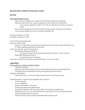 Document 17 - Chapter 1 - Aristotle and Associationism (part 1) A keen ...