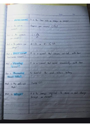 Notes about cables and raceway - BS electrical engineering - Studocu
