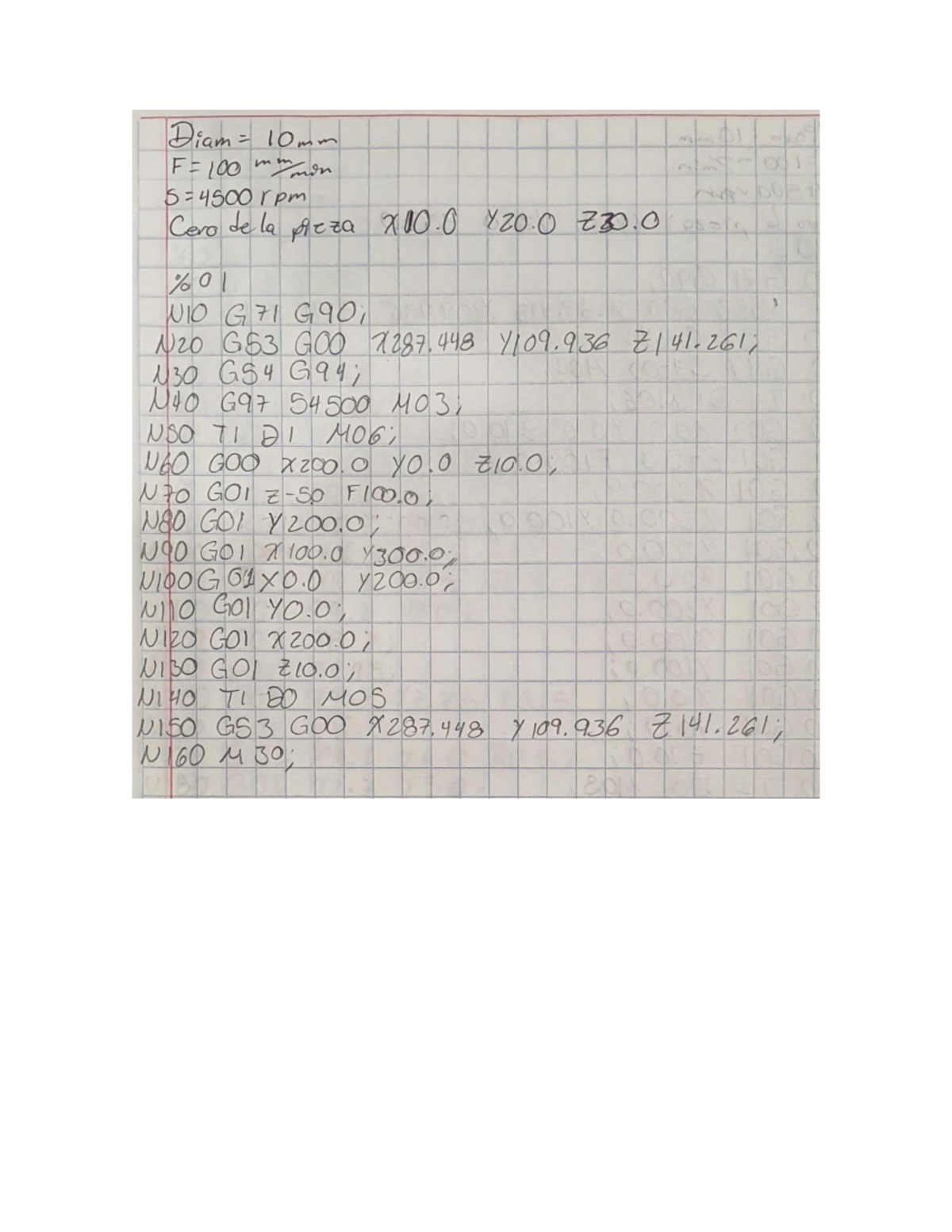 Fresadora G00 G01 G02 G03 1721969 - Máquinas De Cnc Y Laboratorio - Studocu