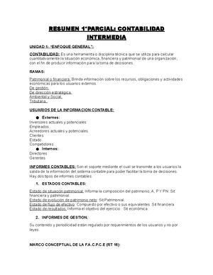 Resumen Segundo Parcial Conta 2 - Resumen del segundo parcial de Contabilidad II Capítulo 8 ...