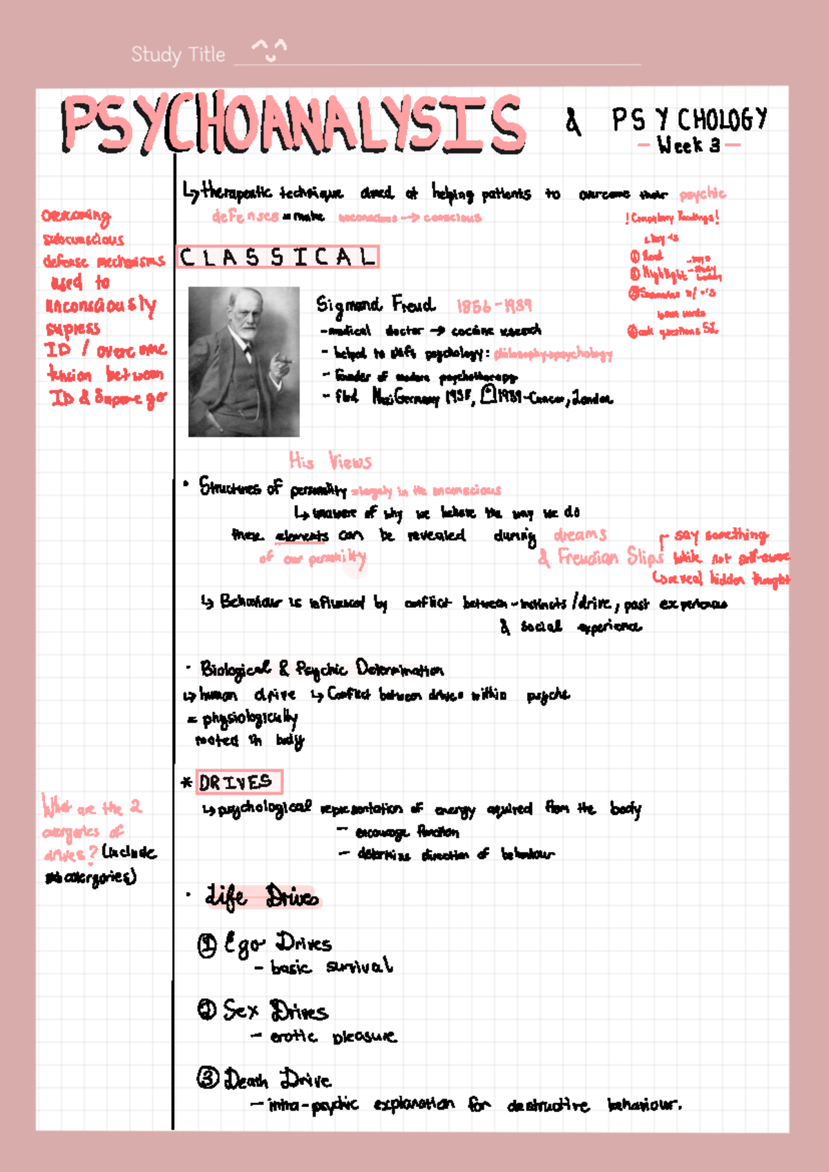Psychoanalysis And Psychology - ####### . Structure of Psyche 3 ...
