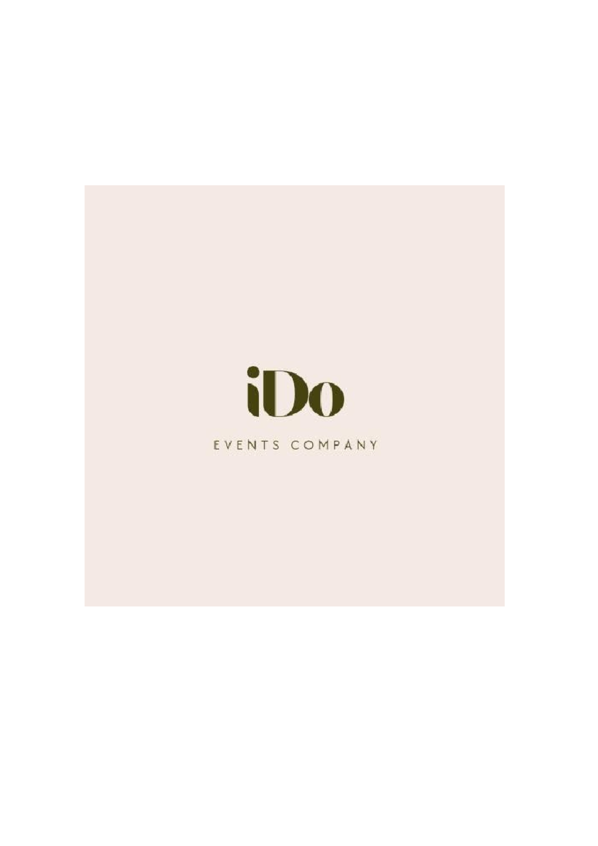 Seminar- Events Management - COMPANY PROFILE iDo Event established in ...