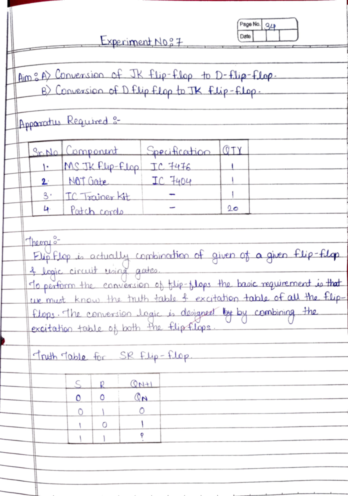 DELD practical 7,8,9,10,11,12 - Computer Engineering - Studocu