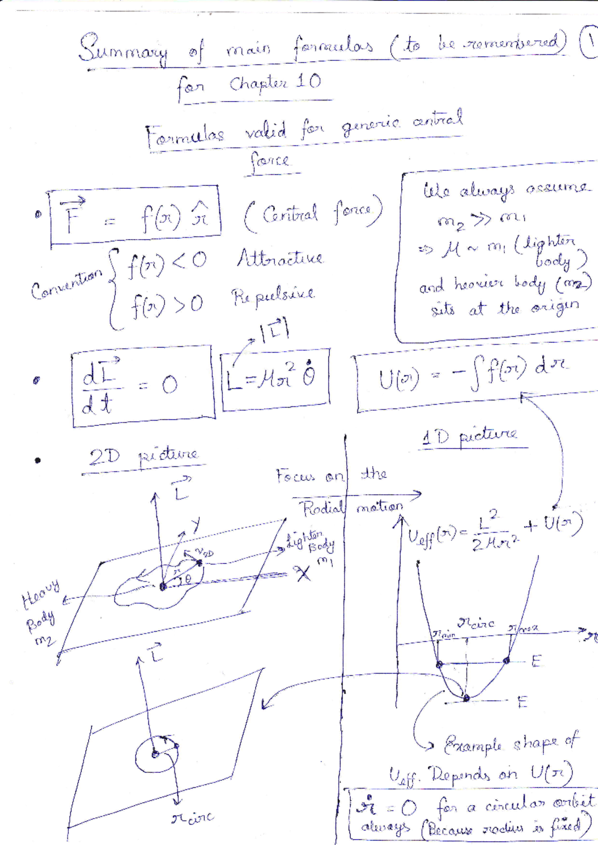 Chapter 10 central force-77-86 - m S** til ai-j fl^t eLtn O"L?f,n L "^f&^'d f*^ - Studocu