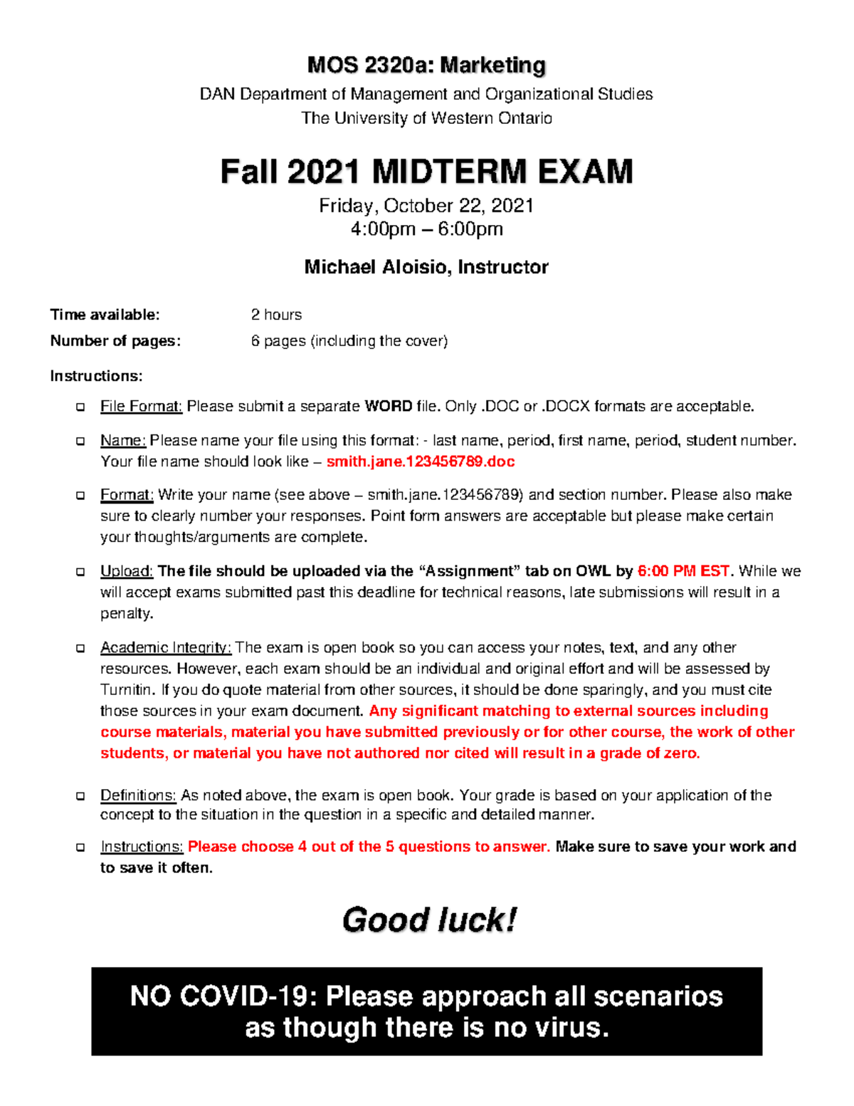 MOS+2320a+Fall+2021+Midterm+Exam+-+22+October+2021 - MOS 2320a ...