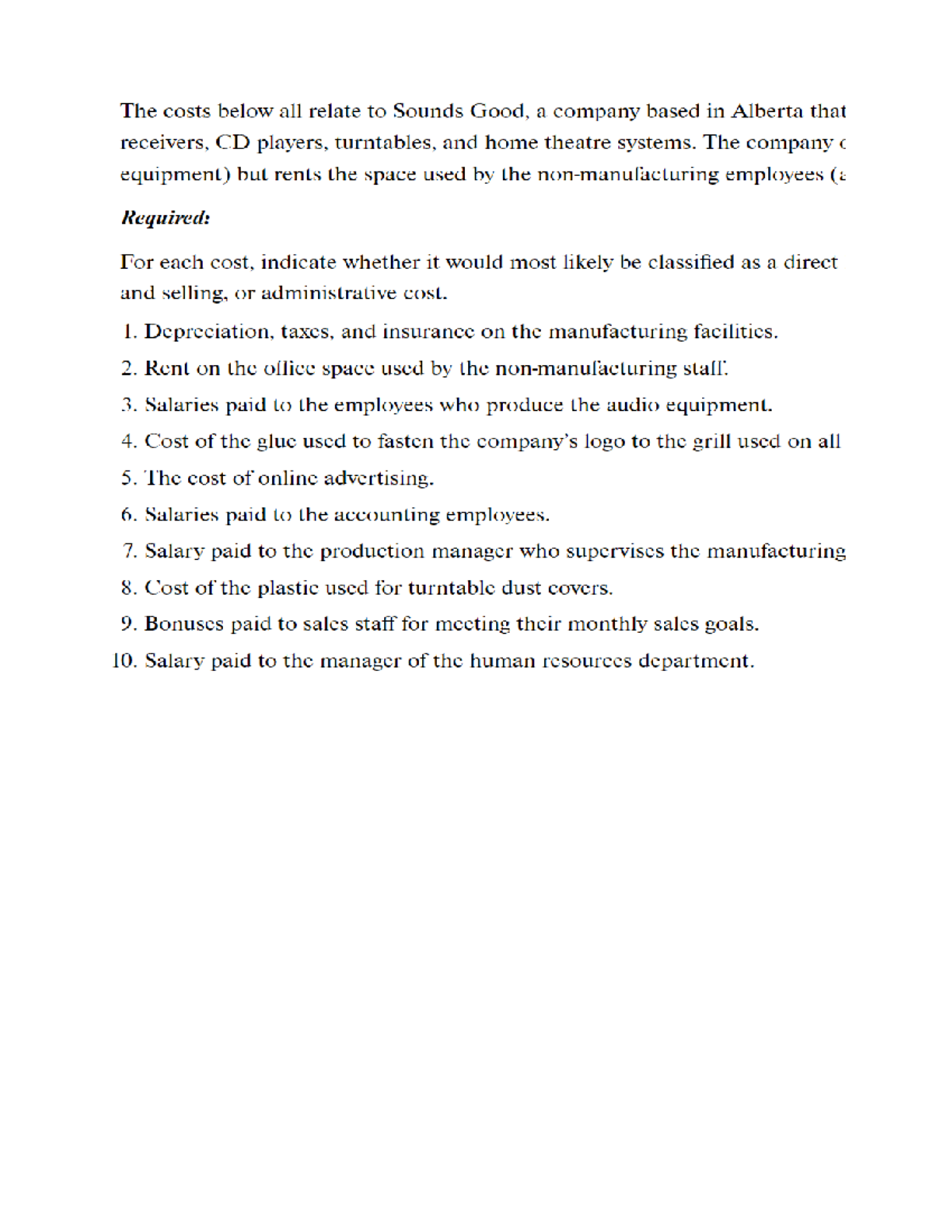 Practice Question Connect - ACCT 222 - Studocu