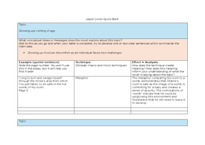 Chapter 5 Quotes Jasper Jones - Chapter 5 Quotes Quote & Page Number ...
