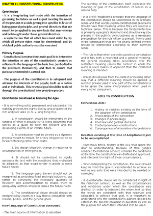 Chapter 5 Pilares (Pages 148-167) - Statutory Construction - Studocu