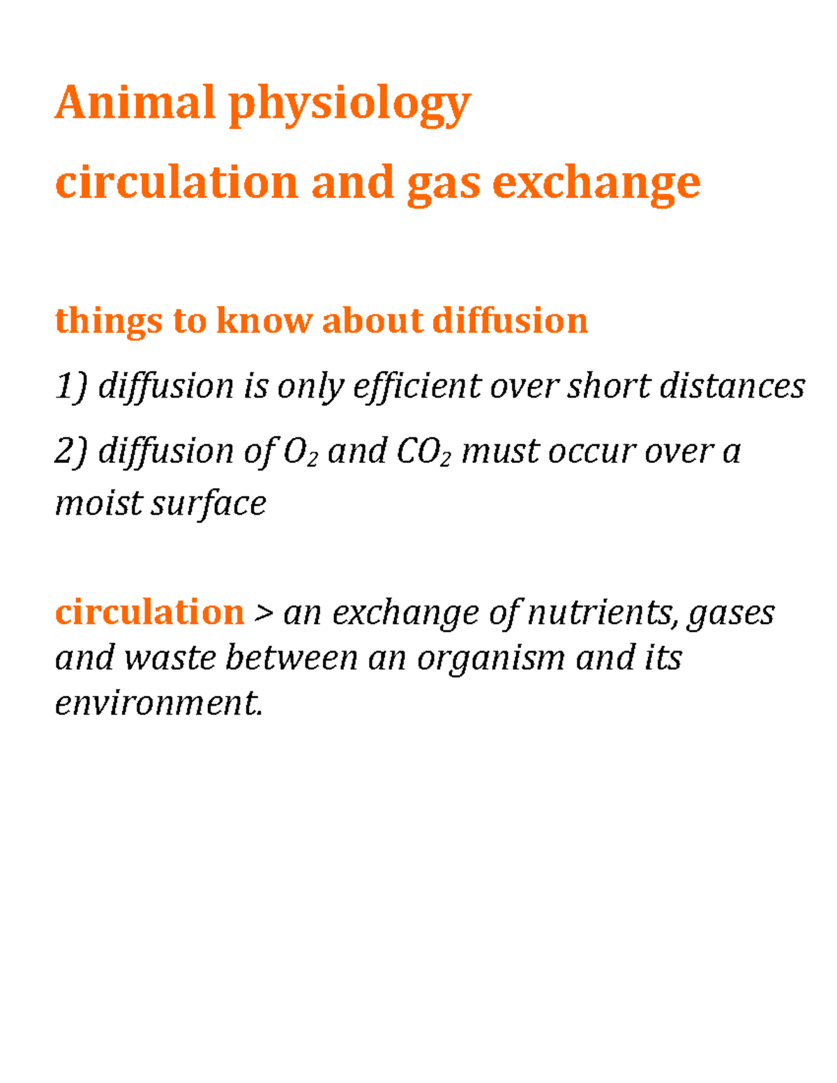 Bio nya 5 A22 edited - Lecture 1 Di Flumeri - Animal physiology ...