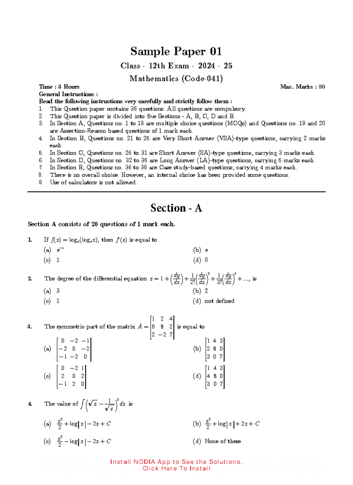 Cblemapu 01 - Portfolio - Install NODIA App to See the Solutions. Click ...