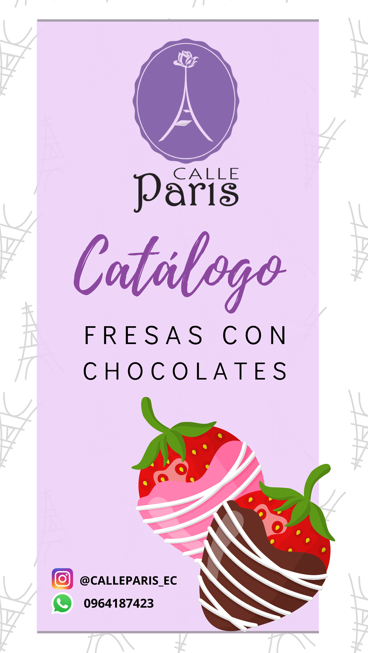 CATÁLOGO DE Fresas CON Chocolate - Catálogo F R E S A S C O N C H O C O ...