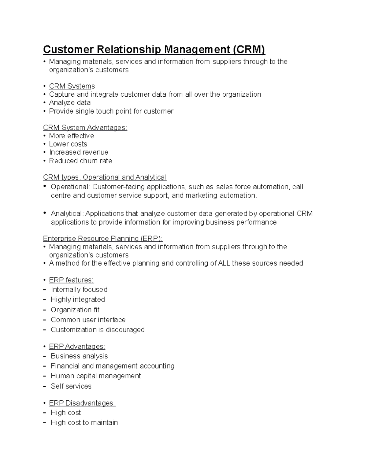 CRM- customer relationship management - Customer Relationship ...