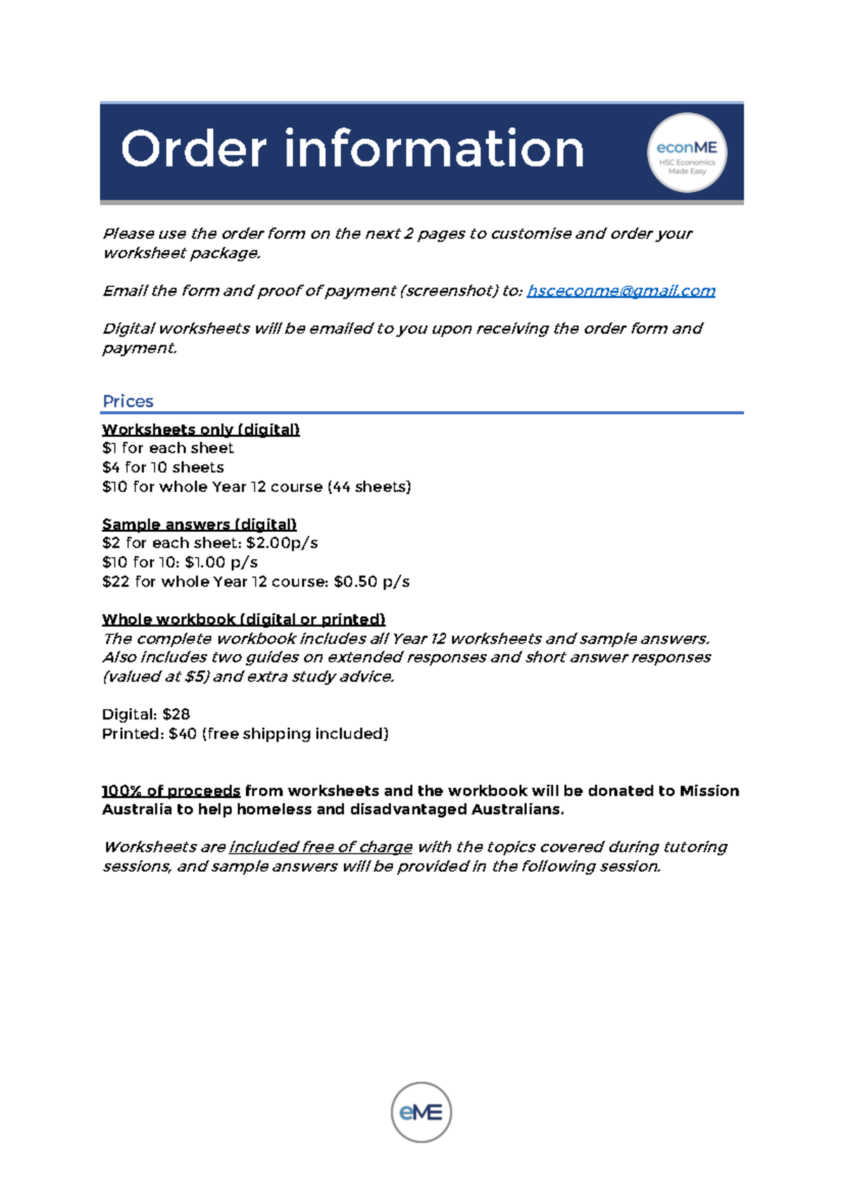 Eme-order-form - fsfscsc - Order information Please use the order form ...