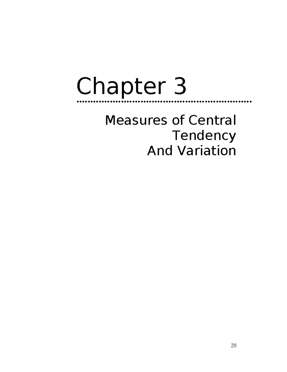Ch3 Minitab 20(2) - Zhanna Pozdnyakova - Chapter 3 Measures of Central Tendency And Variation An ...