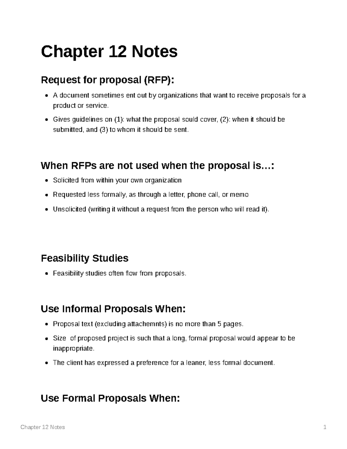 76f535aa-911e-4caf-81e6-0e231963 a818 Chapter 12 Notes - Chapter 12 ...