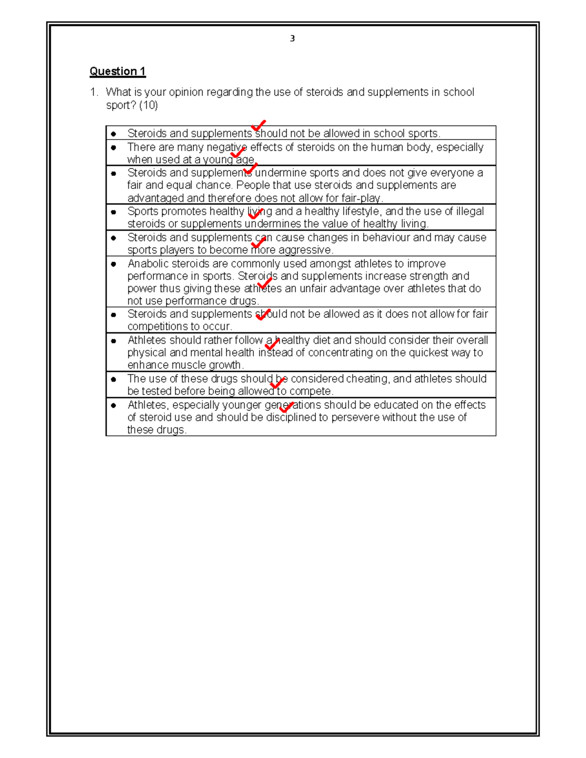 PES3701 Marked Ass 2 100% - Question 1 1. What is your opinion ...