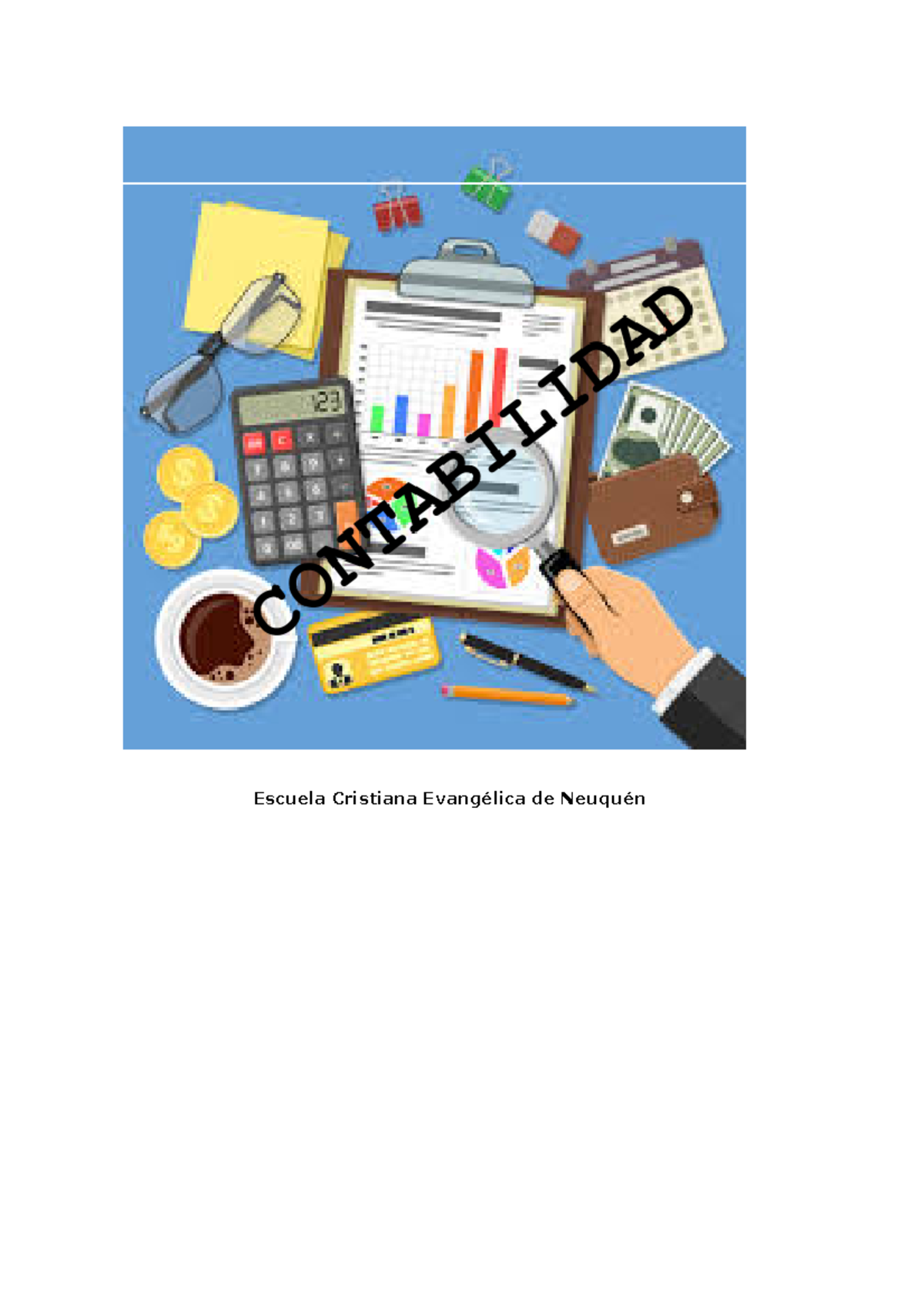 Cuadernillo Contabilidad 1° año 2022 ECEN - Escuela Cristiana ...