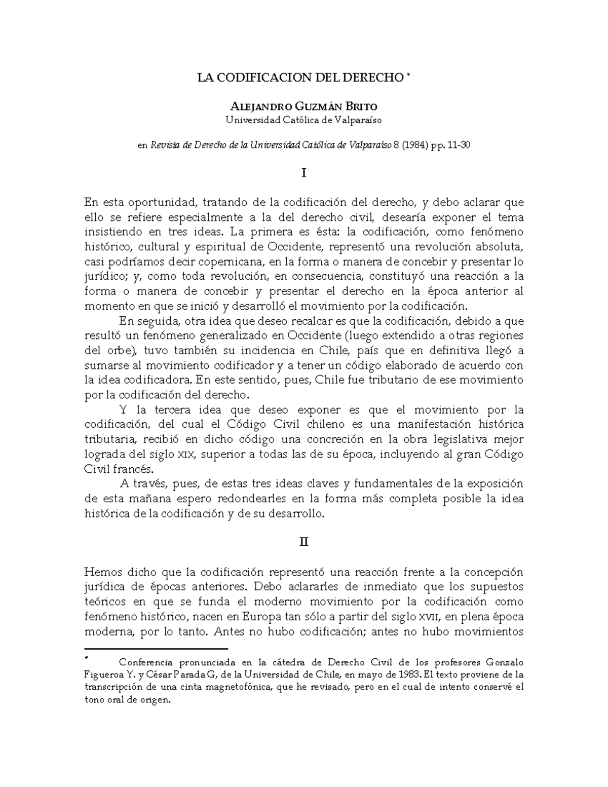 LA Codificacion DEL Derecho - LA CODIFICACION DEL DERECHO * ALEJANDRO ...