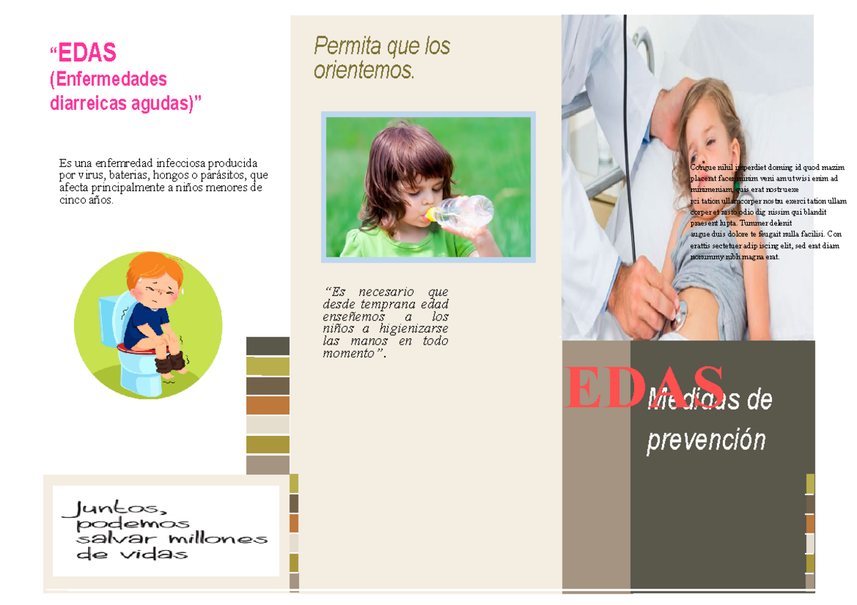 EDAS Triptico - muy importante - Permita que los orientemos. Congue ...