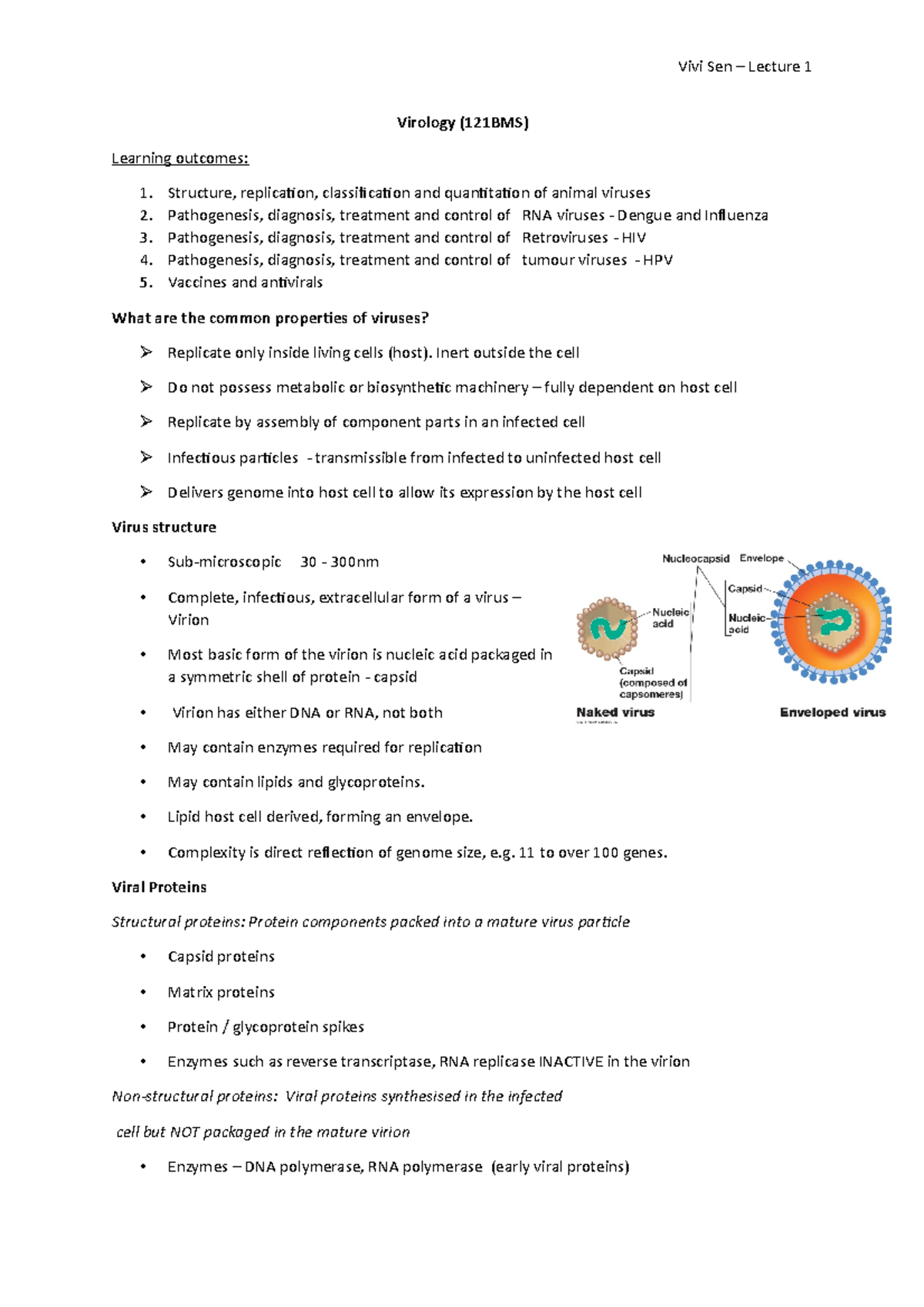 Virology Structure Replication Classification And Quantitation Of