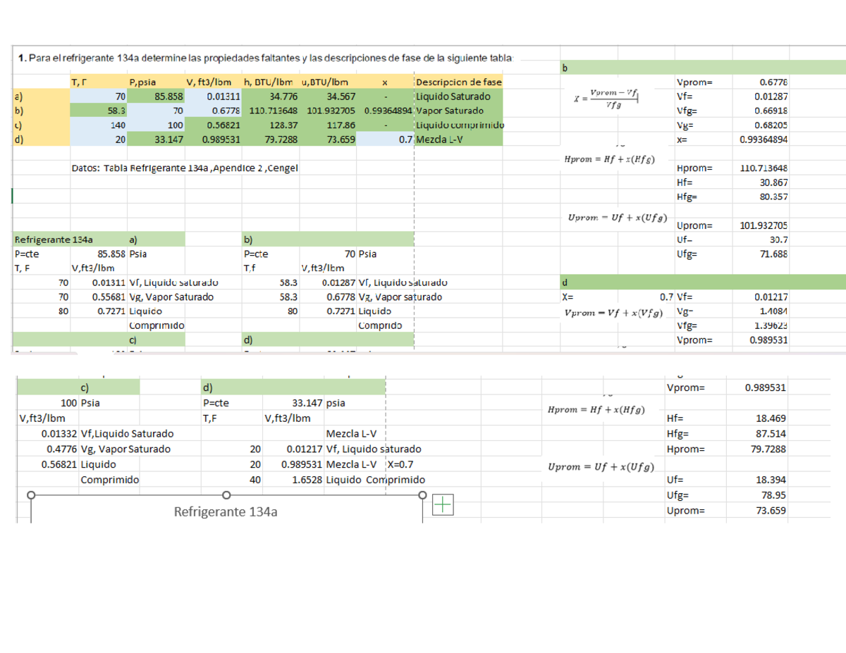 T1-termo 1 1 - Tablas de vapor - Termodinámica - Studocu
