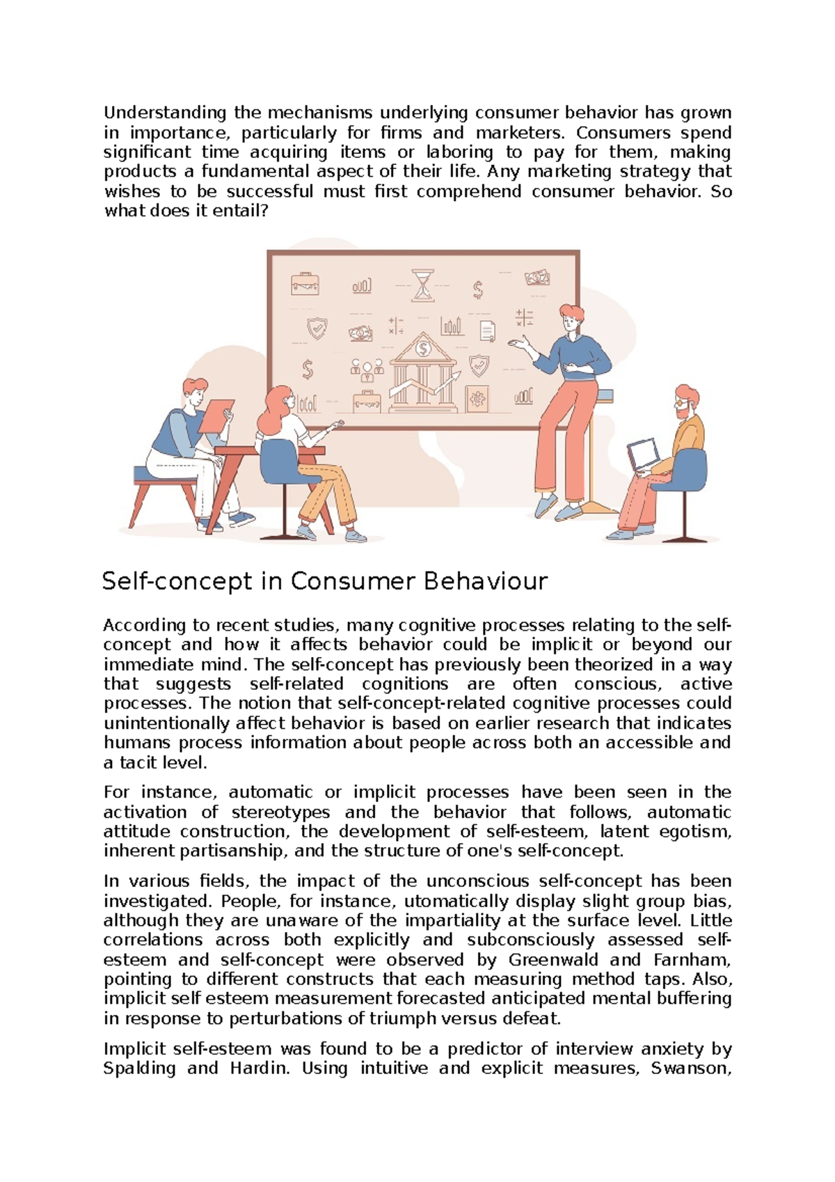 Lecture 3 Economics - Understanding the mechanisms underlying consumer ...