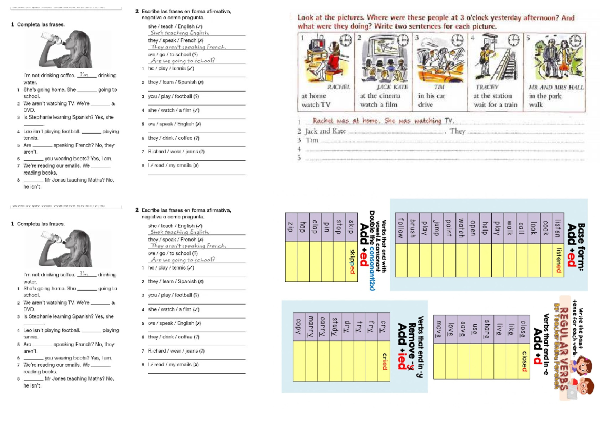Past - Uso del tiempo en pasado - informática - Studocu