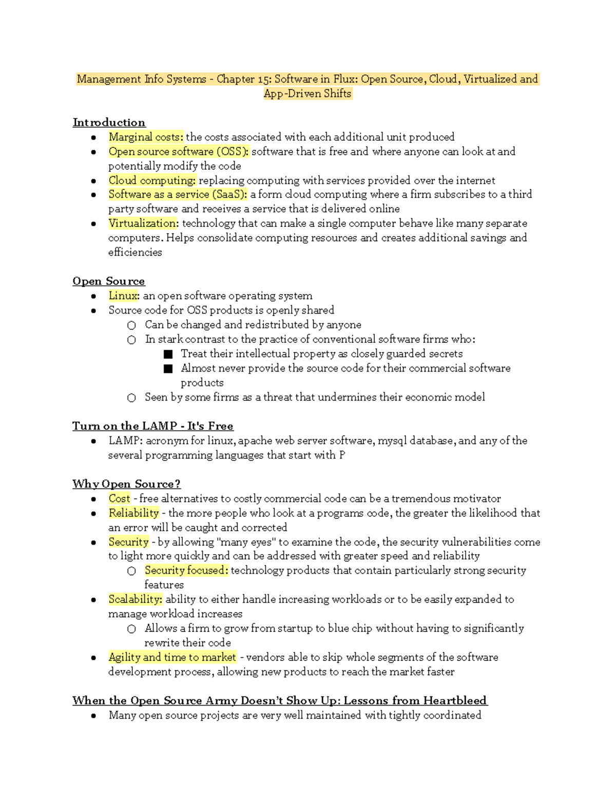 MIS - Chapter 15 - MIS 3533 - Management Info Systems - Chapter 15 ...