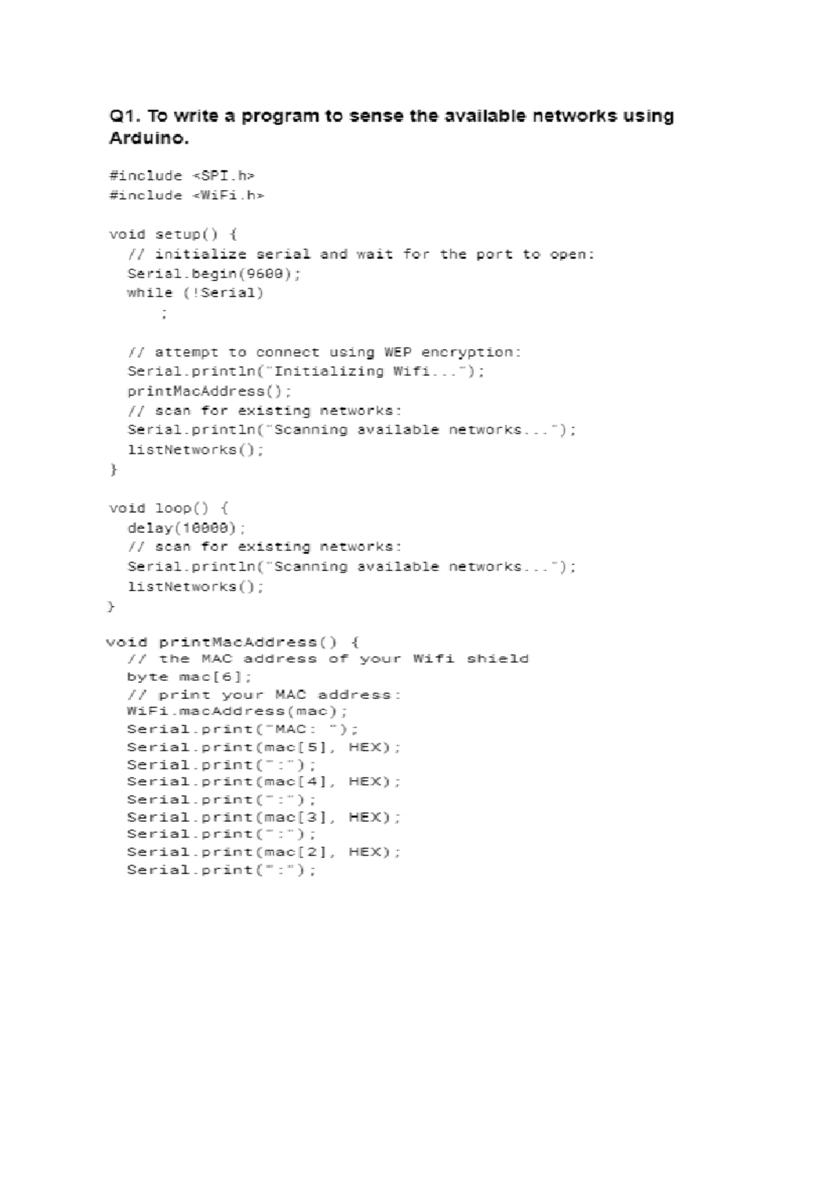 AI Slip Solutions - solitions - First 7 slip solutions Slip 1: Q) Python program that ...