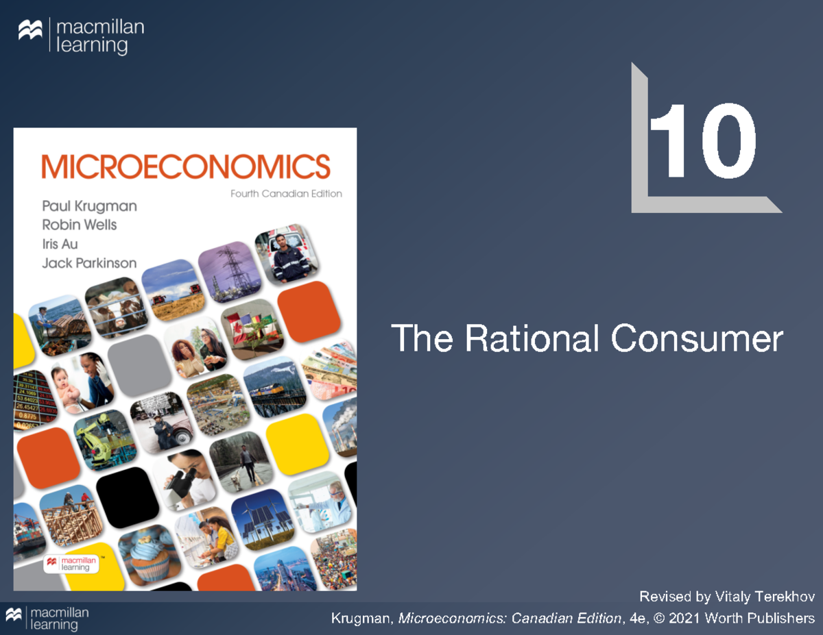 CH 10 - lecture notes - Revised by Vitaly Terekhov The Rational ...